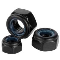 China DIN985 Metric Stainless Steel Hex Flange Nylon Lock Nut M6 M8 M10 M12 for sale