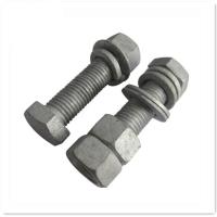 China DIN933 DIN931 Hex Bolts and Nuts Grade 8.8 10.9 for Building Construction Custom Size for sale