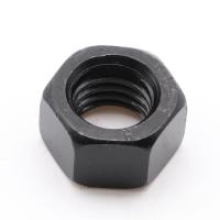 China Oxidized Blackened Weld Hexagonal Nut Grade 8.8 For Metric Measurement System for sale
