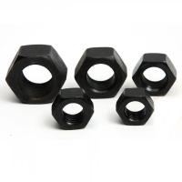 China Oxidized Blackened Weld Hexagonal Nut Grade 8.8 For Metric Measurement System for sale