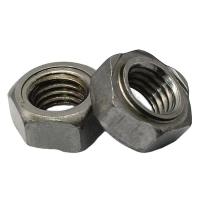 China Oxidized Blackened Weld Hexagonal Nut Grade 8.8 For Metric Measurement System for sale
