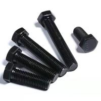 China Carbon Steel Zinc Hex Head Bolts and Nuts DIN933 M6-M36 for Industrial Fastening for sale
