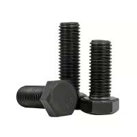 China Carbon Steel Zinc Hex Head Bolts and Nuts DIN933 M6-M36 for Industrial Fastening for sale