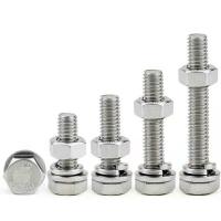 China Carbon Steel Zinc Hex Head Bolts and Nuts DIN933 M6-M36 for Industrial Fastening for sale
