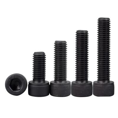 China Black Steel DIN 912 12.9 Hex Allen Key Bolt M8 M25 Grade 12.9 ISO9001 Certified for sale