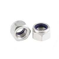 China Black Oxide Finish DIN985 Nylon Hexagonal Anti-Slip Self-Locking Nut for sale