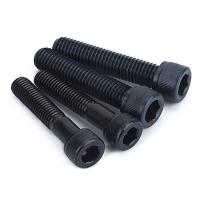 China Black Steel DIN 912 12.9 Hex Allen Key Bolt M8 M25 Grade 12.9 ISO9001 Certified for sale