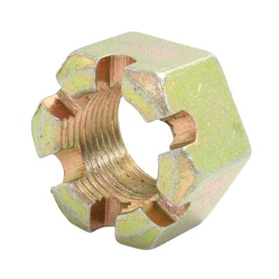 China Metric Slotted Nut DIN935 Grade 8.8 10.9 12.9 for High Strength Fastening Systems for sale