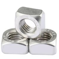 China DIN928 M3-M12 304 Stainless Steel Four Corner Welding Nut Grade 4.8 High Strength for sale