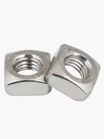 China DIN928 M3-M12 304 Stainless Steel Four Corner Welding Nut Grade 4.8 High Strength for sale