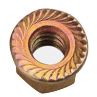 China DIN6923 Carbon Steel Hex Flange Nut Grade 8.8 M10 with Zinc Plated Finish for sale