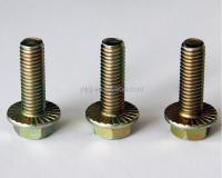 China Plain Finish M8 Flange Titanium Bolts for Industrial Machinery DIN Standard for sale