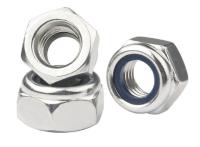 China Zinc Plated All Metal Hex Steel Fastener Grade 12.9 Bolt Nut Lock Nut DIN 980 for sale