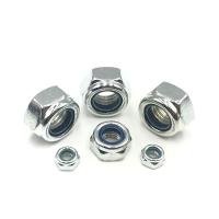 China Zinc Plated All Metal Hex Steel Fastener Grade 12.9 Bolt Nut Lock Nut DIN 980 for sale
