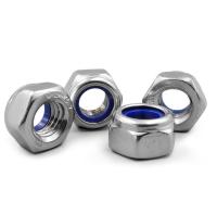 China Zinc Plated All Metal Hex Steel Fastener Grade 12.9 Bolt Nut Lock Nut DIN 980 for sale