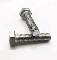 China Zinc Plated Stainless Steel Hex Nut and Bolt Set M8 M10 M12 M16 M18 M20 DIN Standard for sale