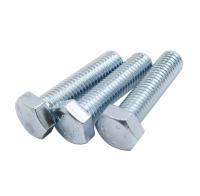 China Zinc Plated Stainless Steel Hex Nut and Bolt Set M8 M10 M12 M16 M18 M20 DIN Standard for sale