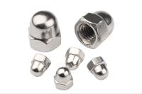 China DIN1587 Hex Domed Cap Nuts Nickel Galvanized M6 M8 M10 ASTM Fastener Certified for sale