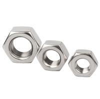 China Galvanized Blue Zinc Plated Hex Nut DIN934 M6 M8 M10 Bolts and Nuts for Automotive Industry for sale