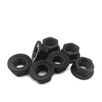 China M10-M30 Hex Flange Thickening Nut with Pad Plate ISO9001 Zinc Coated for sale