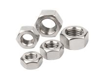 China White Zinc Plated Hex Nuts DIN934 Imperial 1/2 Inch General Industry Fasteners for sale