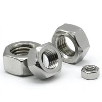 China White Zinc Plated Hex Nuts DIN934 Imperial 1/2 Inch General Industry Fasteners for sale