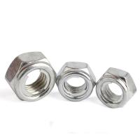 China DIN980 Stainless Steel Metal Insert Hex Lock Nut M8 M10 M12 M16 for Secure Fastening for sale