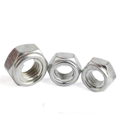 China DIN980 Stainless Steel Metal Insert Hex Lock Nut M8 M10 M12 M16 for Secure Fastening for sale