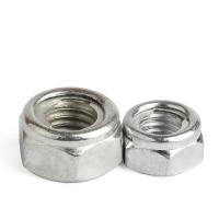 China DIN980 Stainless Steel Metal Insert Hex Lock Nut M8 M10 M12 M16 for Secure Fastening for sale