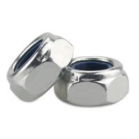 China DIN980 Stainless Steel Metal Insert Hex Lock Nut M8 M10 M12 M16 for Secure Fastening for sale