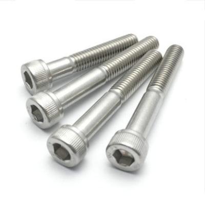 China DIN912 Hexagon Socket Head Cap Screw Bolt M2 M8 Stainless Steel 304 316 Plain Finish for sale