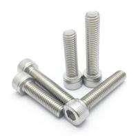 China DIN912 Hexagon Socket Head Cap Screw Bolt M2 M8 Stainless Steel 304 316 Plain Finish for sale