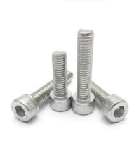 China DIN912 Hexagon Socket Head Cap Screw Bolt M2 M8 Stainless Steel 304 316 Plain Finish for sale