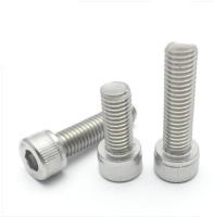 China DIN912 Hexagon Socket Head Cap Screw Bolt M2 M8 Stainless Steel 304 316 Plain Finish for sale
