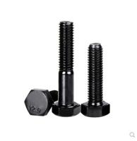 China Grade 10.9 M8x50 Hex Bolt and Nut Set Black Finish Din933 Galvanized Steel for sale