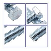 China DIN931 DIN933 Hex Bolts Grade 4.8 8.8 10.9 12.9 M6-M36 for Industrial Use for sale