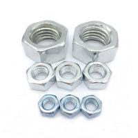 China M10 DIN 934 Zinc Plated Hex Nuts M6-M36 Class 8.8 10.9 12.9 for Building Construction for sale