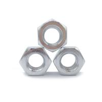 China M10 DIN 934 Zinc Plated Hex Nuts M6-M36 Class 8.8 10.9 12.9 for Building Construction for sale