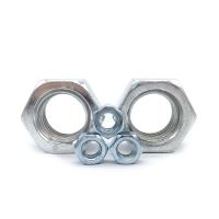 China M10 DIN 934 Zinc Plated Hex Nuts M6-M36 Class 8.8 10.9 12.9 for Building Construction for sale
