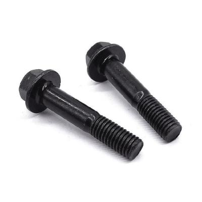 China DIN6921 Hex Flange Bolt with Nut M6 M8 M25 Zinc Coating Carbon Steel Grade 8.8 for sale