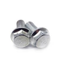 China DIN6921 Hex Flange Bolt with Nut M6 M8 M25 Zinc Coating Carbon Steel Grade 8.8 for sale