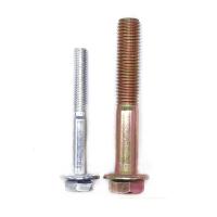 China DIN6921 Hex Flange Bolt with Nut M6 M8 M25 Zinc Coating Carbon Steel Grade 8.8 for sale