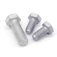 China High Strength HDG Hot Dip Galvanized Hexagon Bolts DIN933 DIN931 M12-M30 for sale