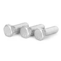 China High Strength HDG Hot Dip Galvanized Hexagon Bolts DIN933 DIN931 M12-M30 for sale