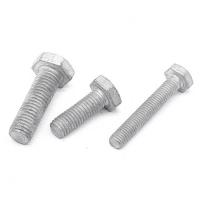 China High Strength HDG Hot Dip Galvanized Hexagon Bolts DIN933 DIN931 M12-M30 for sale