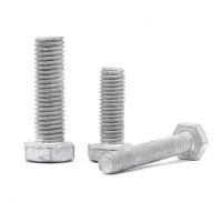 China High Strength HDG Hot Dip Galvanized Hexagon Bolts DIN933 DIN931 M12-M30 for sale