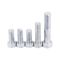 China DIN931 DIN933 M6-M36 Dacromet Hexagon Head Bolts UNC UNF Thread for sale
