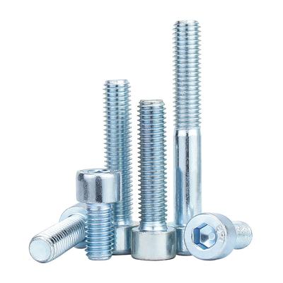 China DIN Zinc Plated Hexagon Socket Head Cap Screw M6-M20 Allen Key Bolt for sale