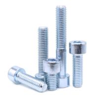 China DIN Zinc Plated Hexagon Socket Head Cap Screw M6-M20 Allen Key Bolt for sale