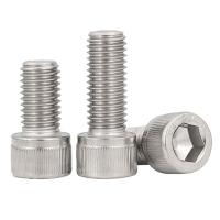 China Stainless Steel Hex Socket Allen Key Bolt DIN912 SS304 316 316L M6-M20 for sale